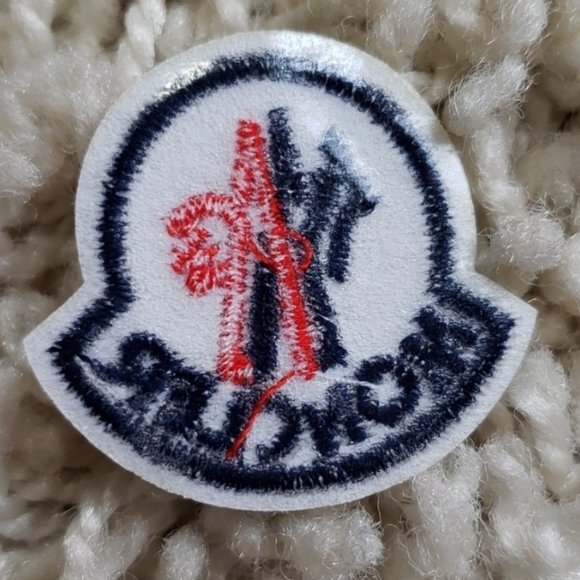 Moncler | Jackets & Coats | Moncler Iron On Patch For Parka Jacket Hat ...